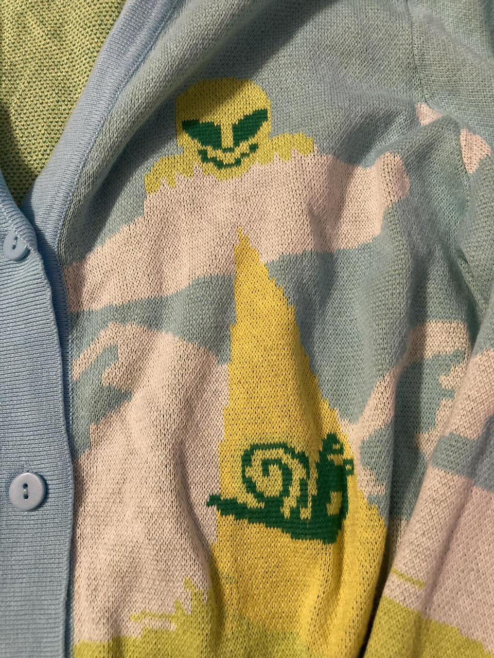 ALab Alien Snail Attack Sweater - sweater shows... - Depop