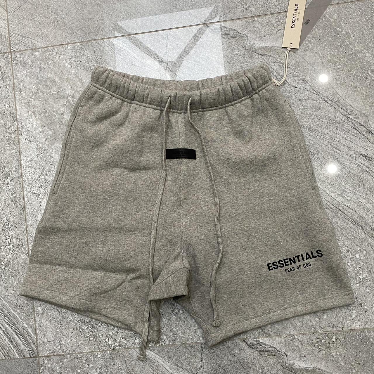 FOG Essential SS22 Dark oatmeal ss22 shorts size xs... - Depop