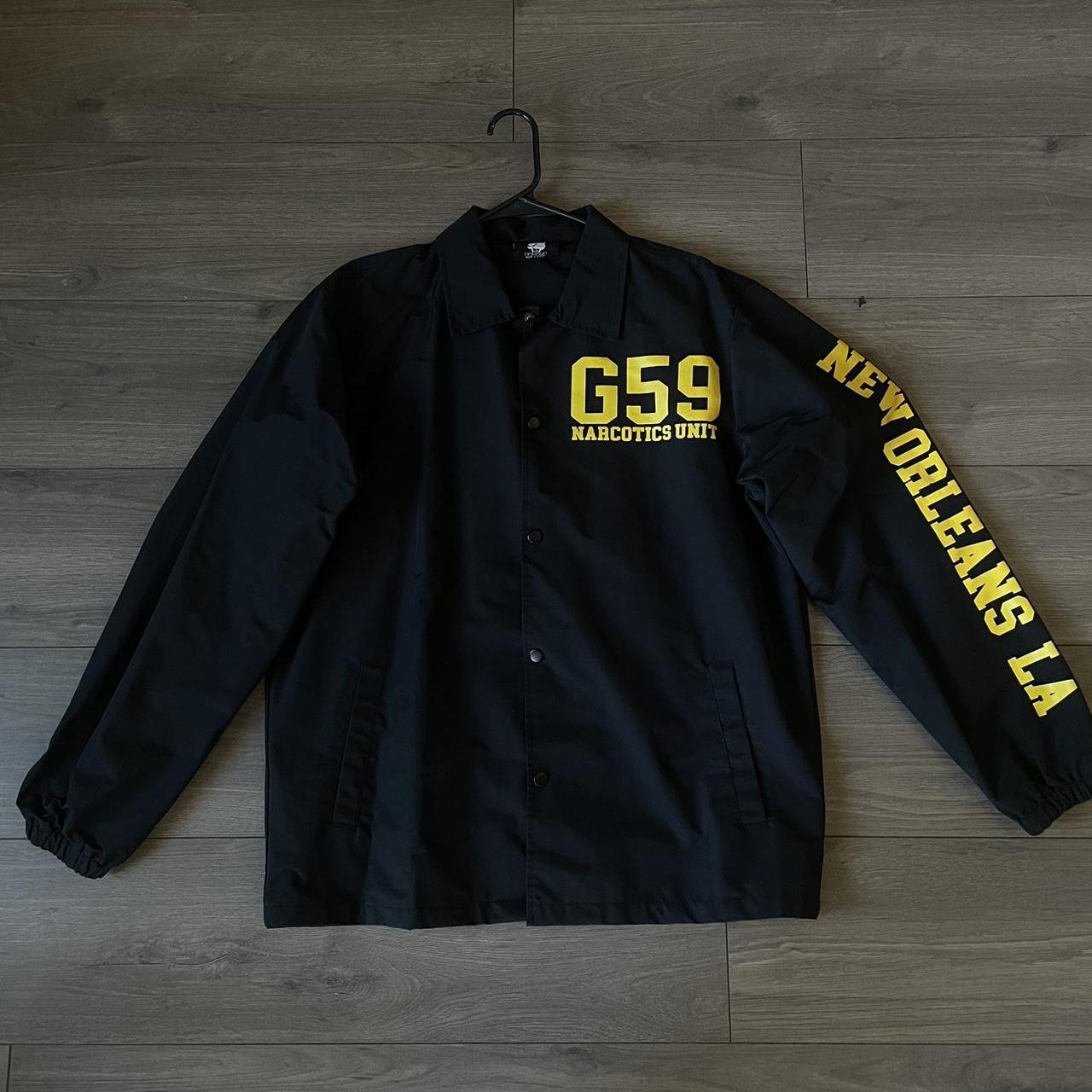 G59 Narcotics Unit Jacket Size: Large Condition:... | Depop