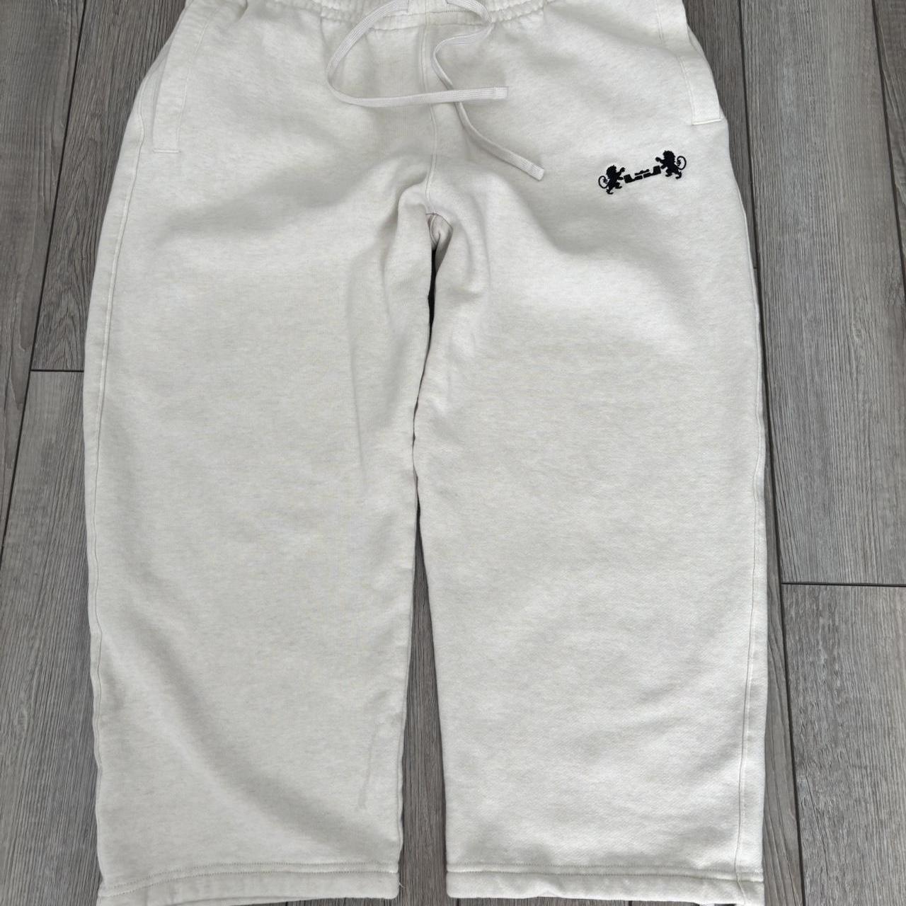 Cream colored Goat sweats Size S mens ( XL kids )... | Depop