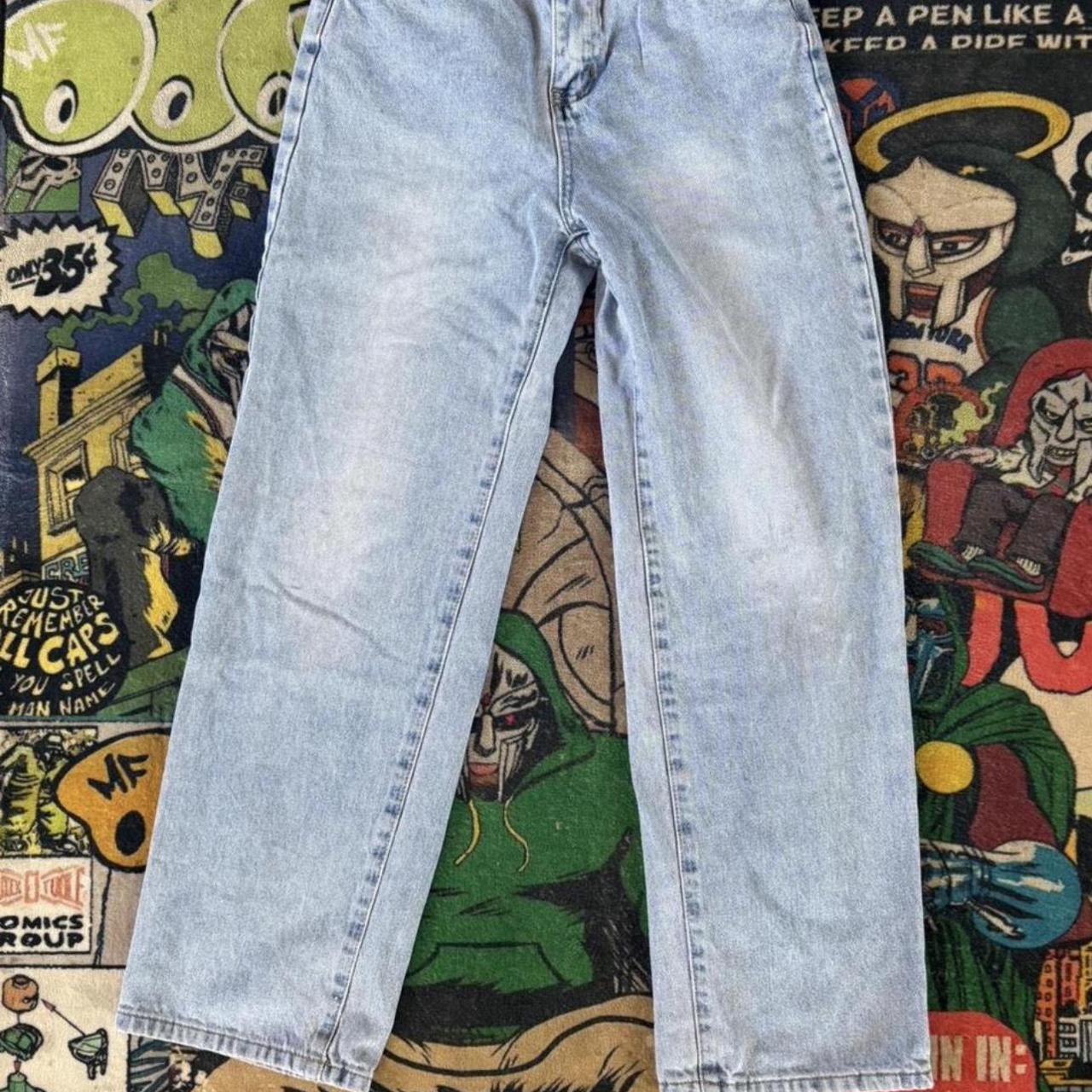 🔥Sanrio Hello Kitty denim jeans with a baggy fit... | Depop