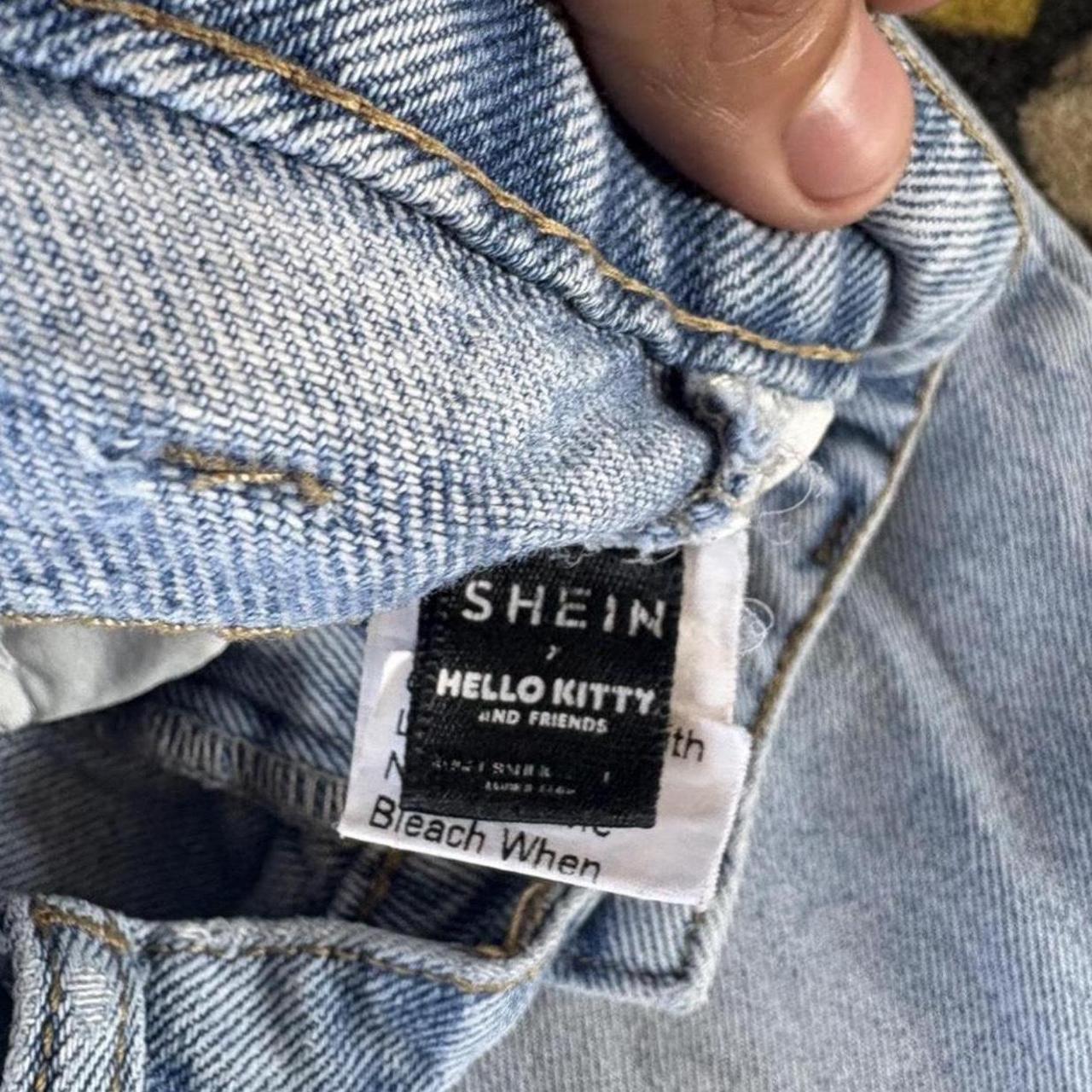 🔥Sanrio Hello Kitty denim jeans with a baggy fit... | Depop