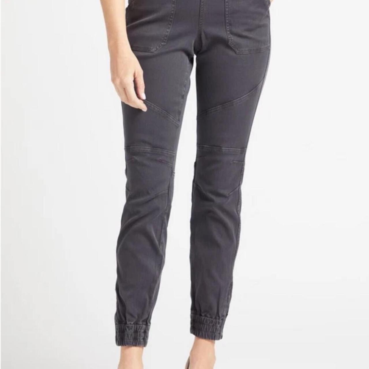 Spanx stretch twill cargo high-rise jogger with... | Depop