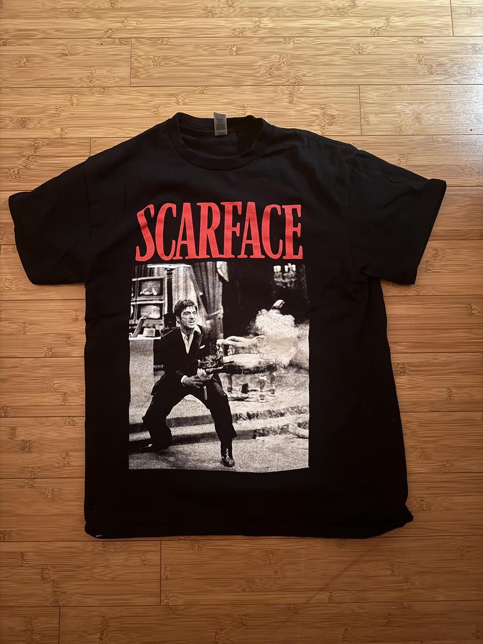 Scarface tshirt, very good condition, worn... - Depop