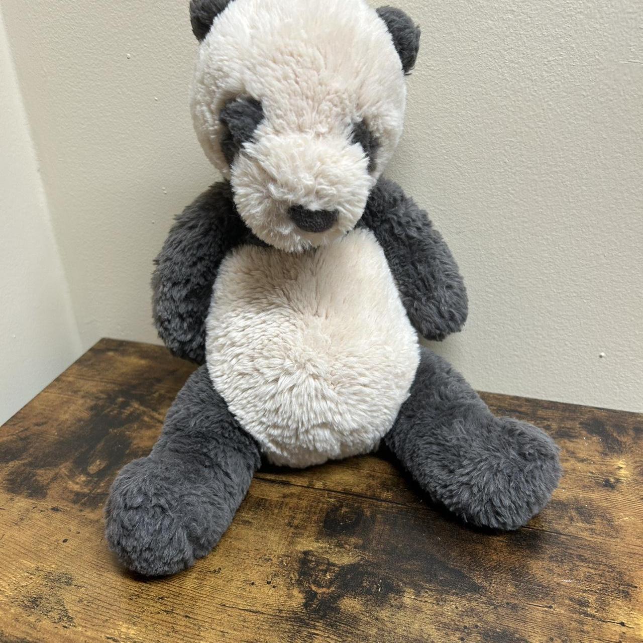 Good condition, Jellycat puffles panda. Has bum... | Depop