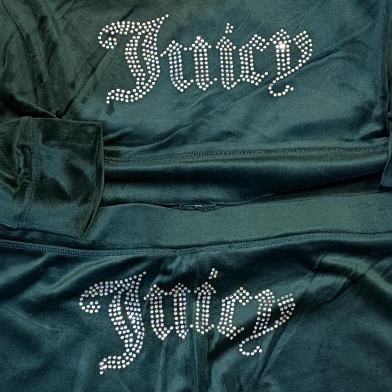 JUICY COUTURE Bling Velour Tracksuit Jacket & Pants... | Depop