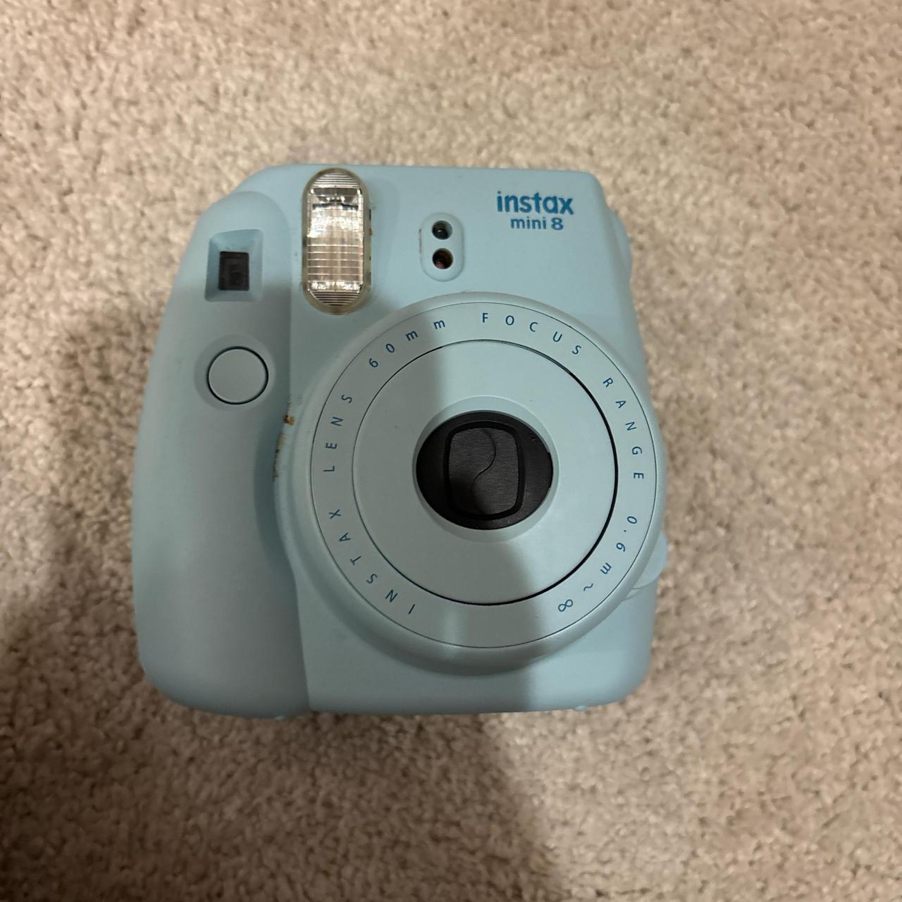 Blue Instax Mini 8 camera #instaxmini bought for 60... - Depop