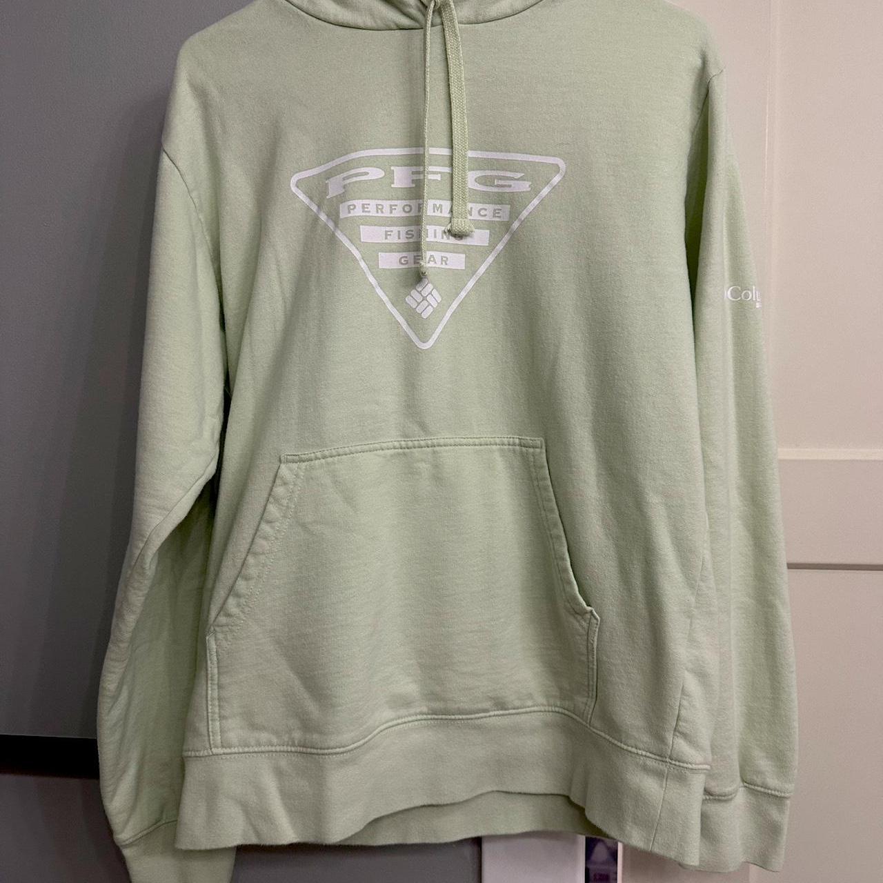 Light Green and white PFG (professional fishing... | Depop