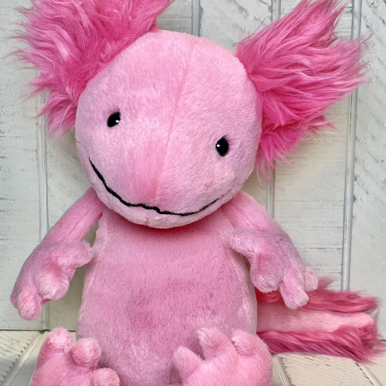 Jellycat London Alice Axolotl Bubblegum Pink Stuffed... | Depop