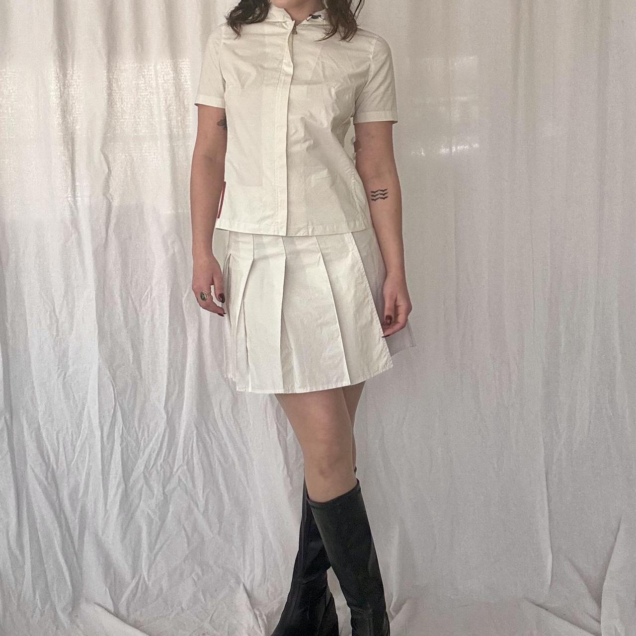 Adorable matching Prada tennis skirt set! Both... | Depop