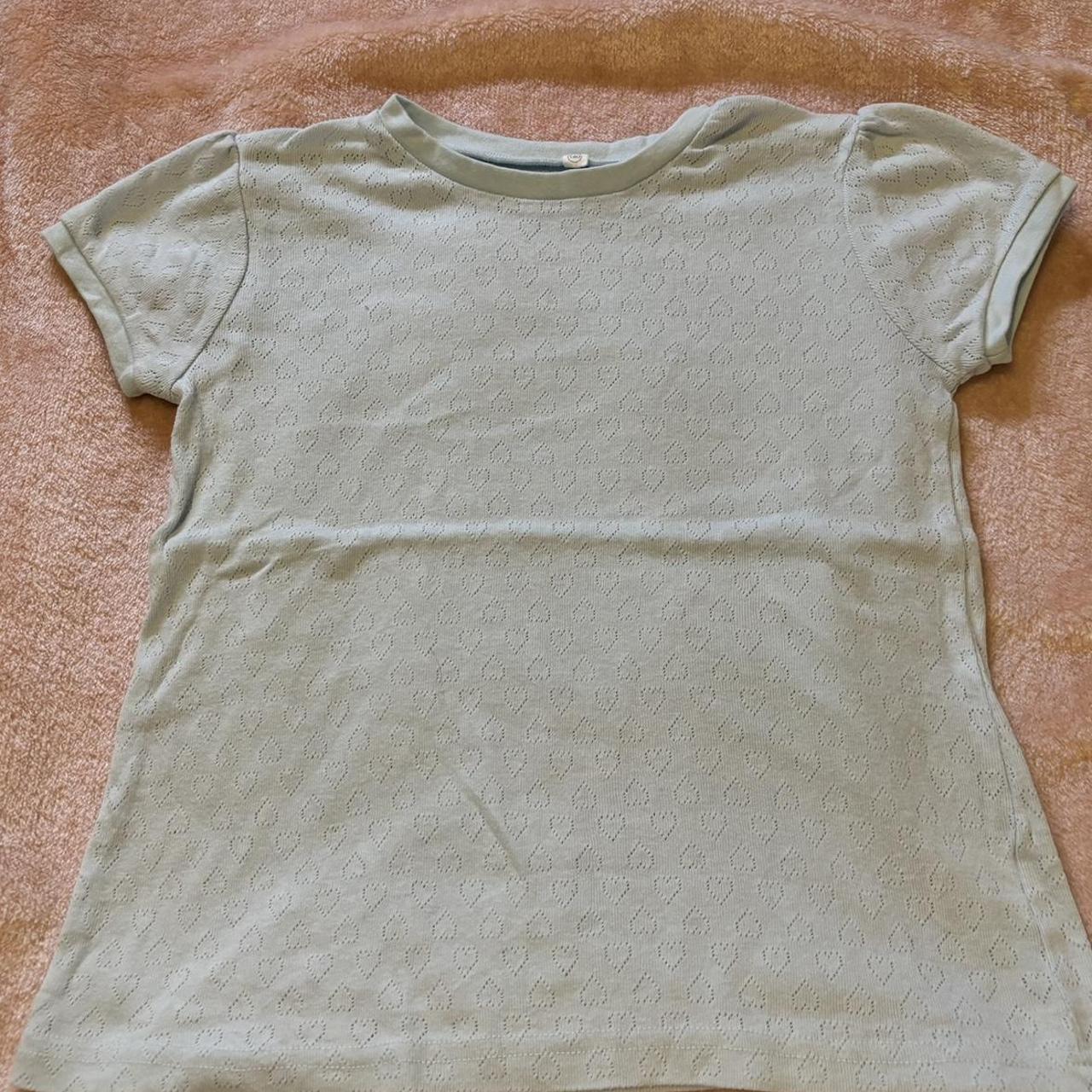 simple baby blue my bust measurement is is 73cm... - Depop