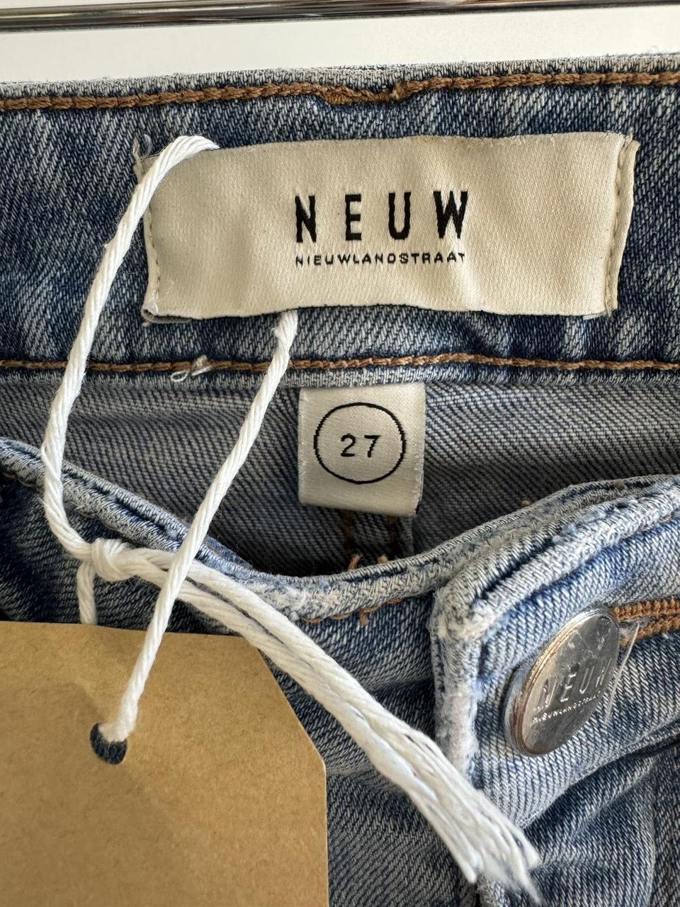 Neuw denim jeans skinny high waisted Size 27 - Depop