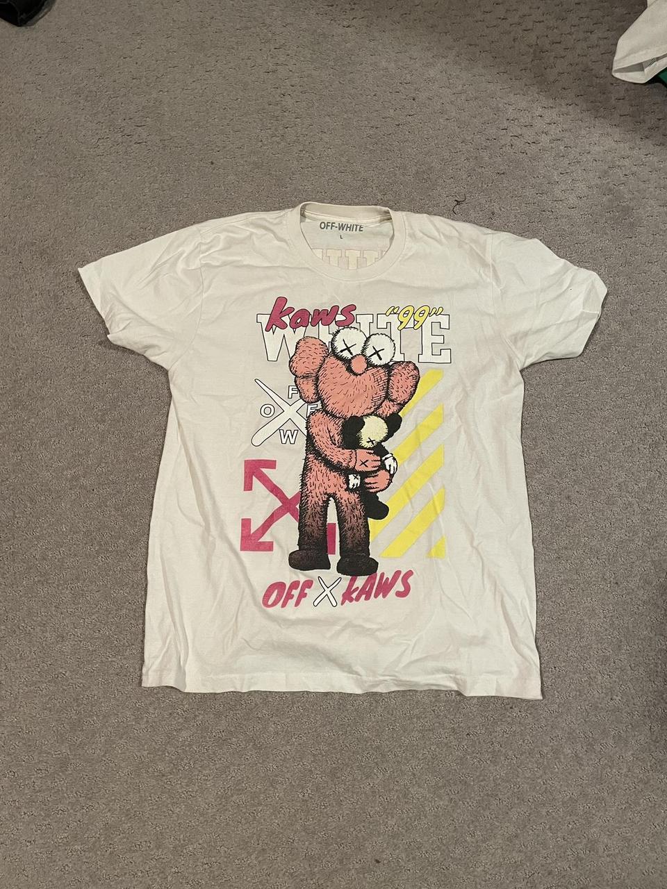 kaws X off white tee pretty dope... - Depop
