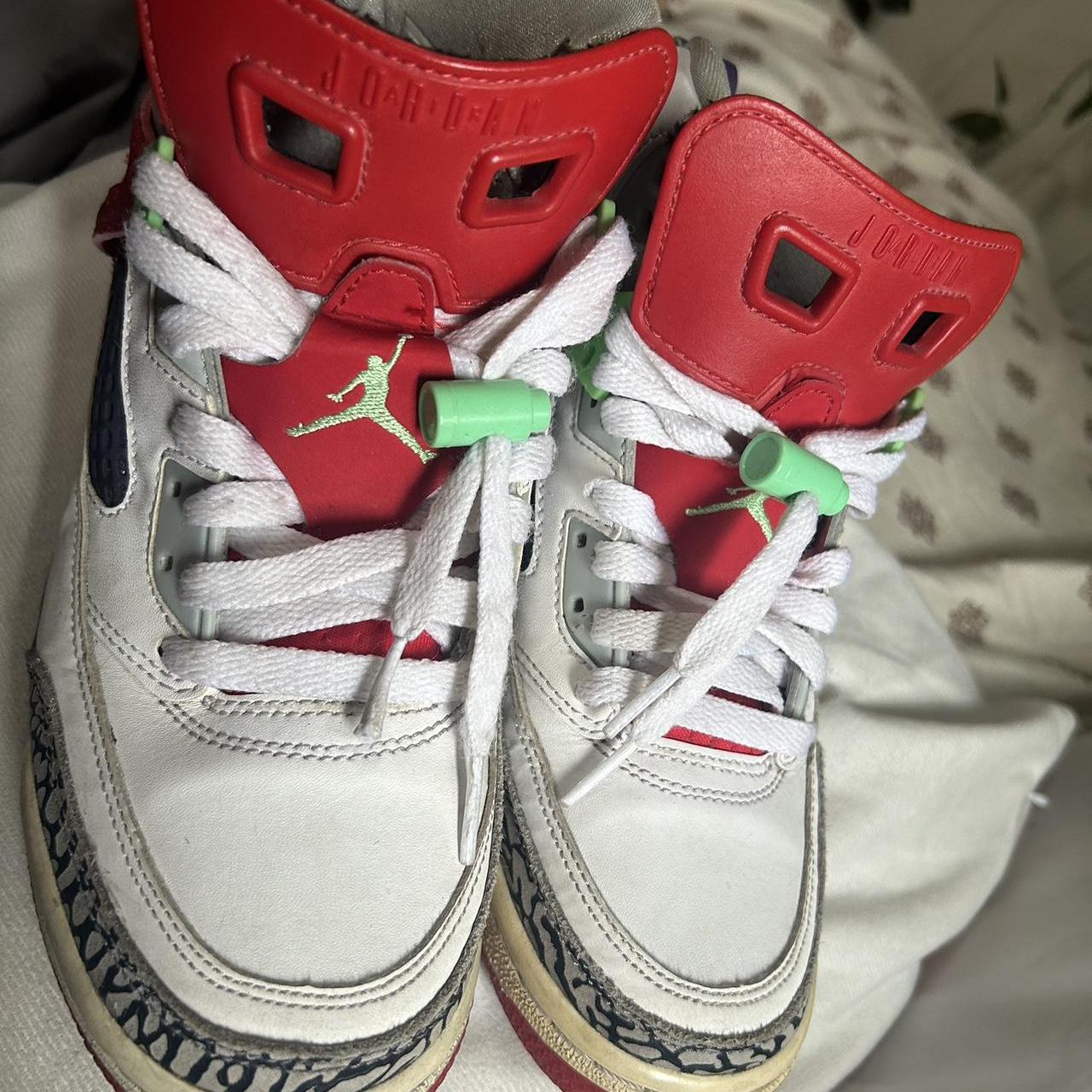 (Jordan Retro Spizike Poison Green) This shoe is... | Depop