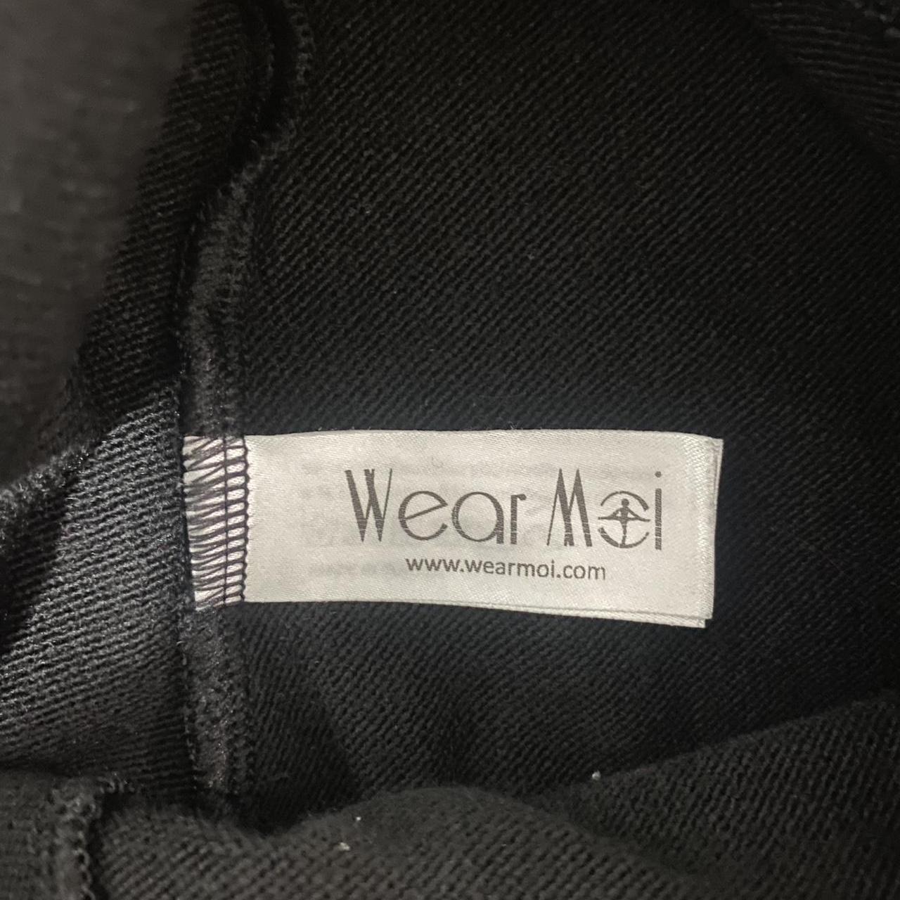 Wear moi ballet warm ups Purple and black leg... | Depop