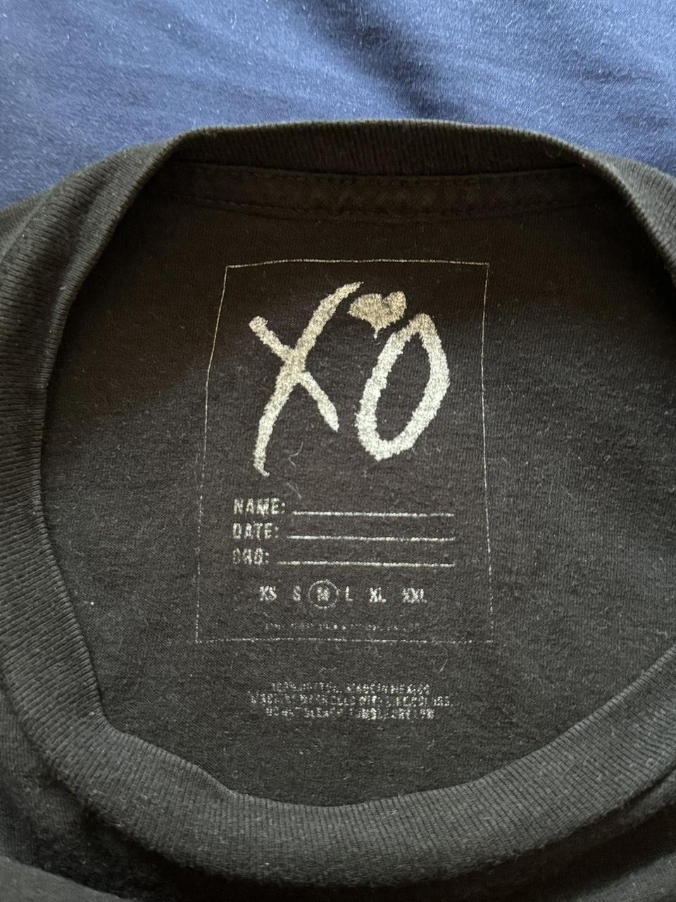 Black with red XO design - The Weeknd - Depop