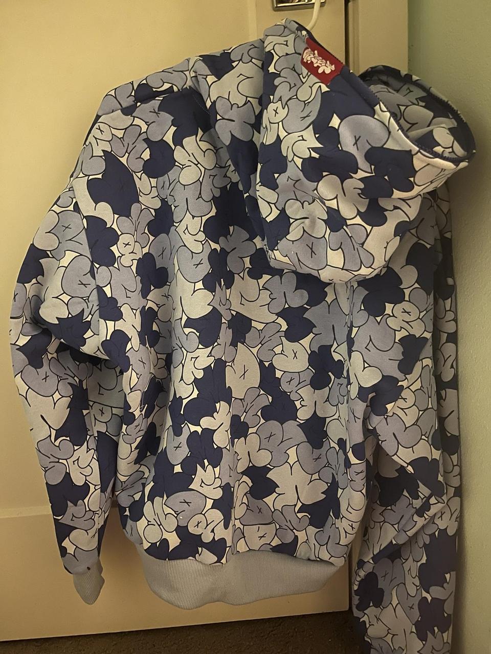 Named Collective GRAFFITI CAMO ZIP HOODIE FROZEN... - Depop