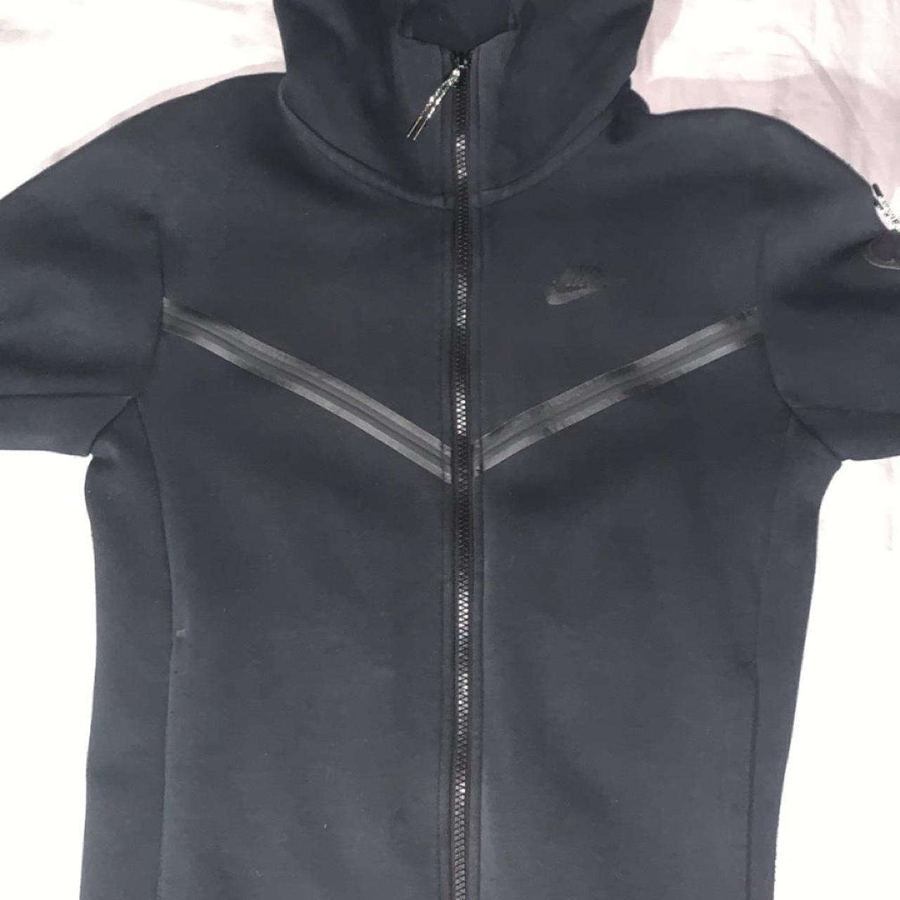 Extra Small Black Nike Tech Fleece. Barely worn with... - Depop