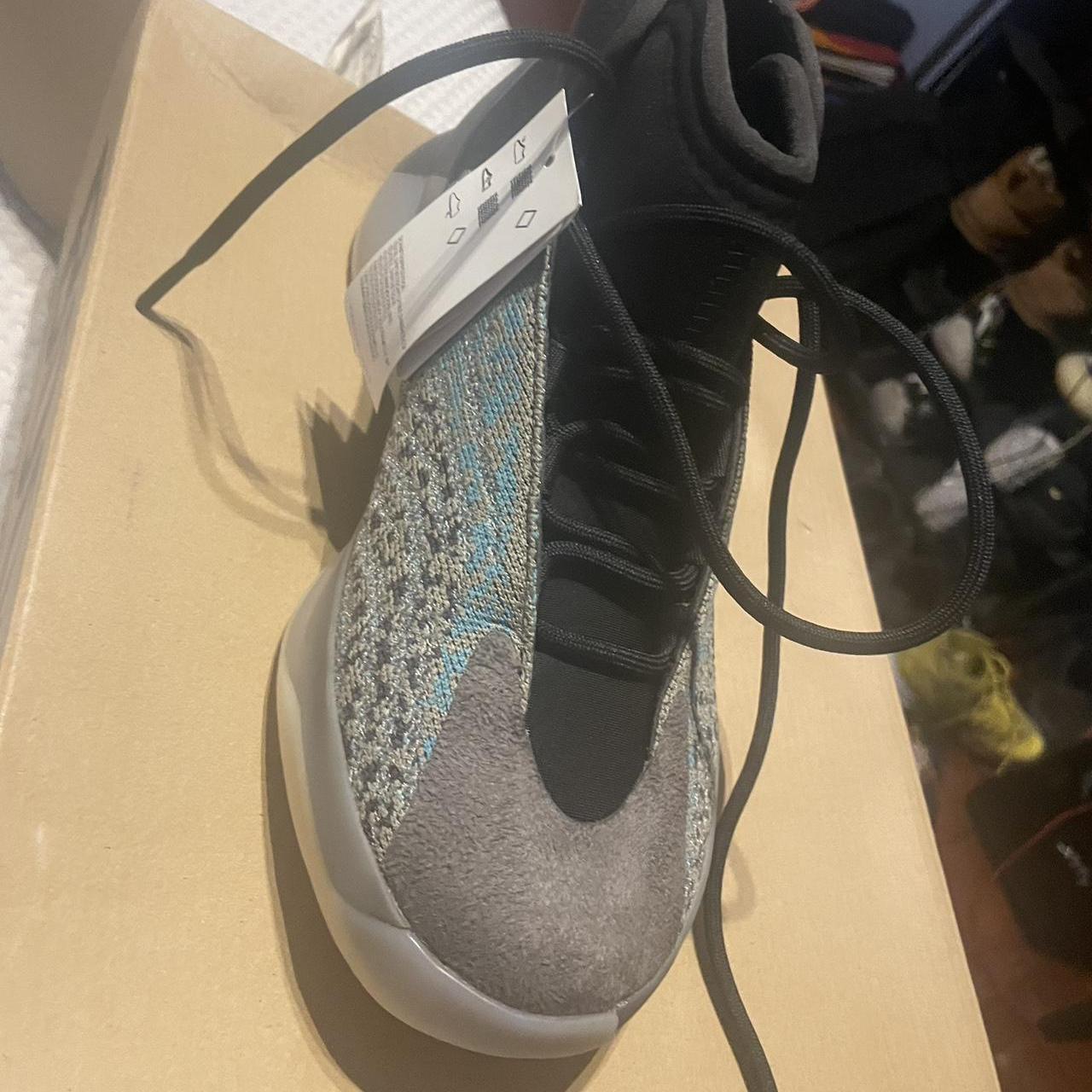 Brand new Yeezy basketball shoes. Box is damaged the... - Depop
