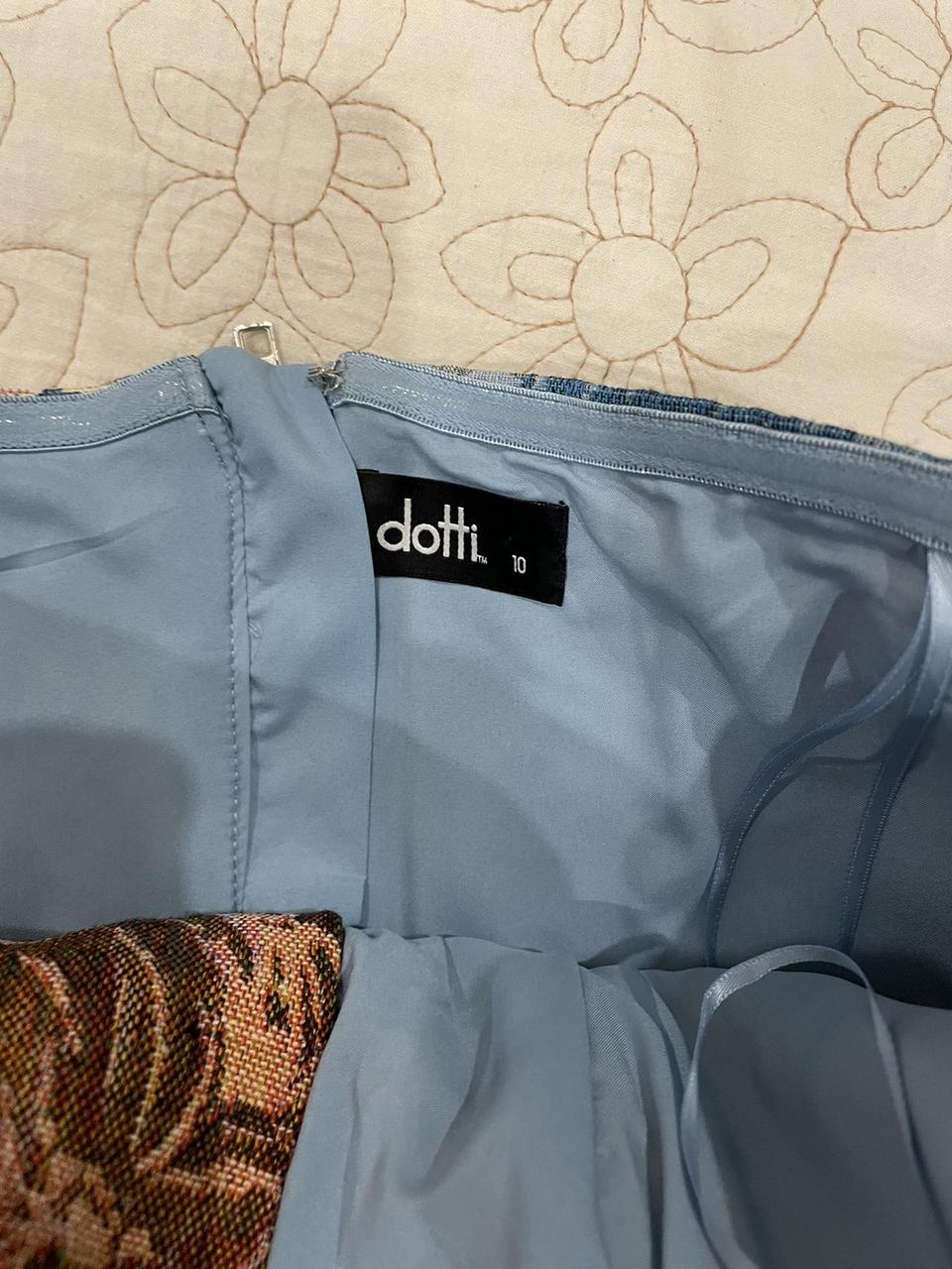 dotti blue corset top - Depop