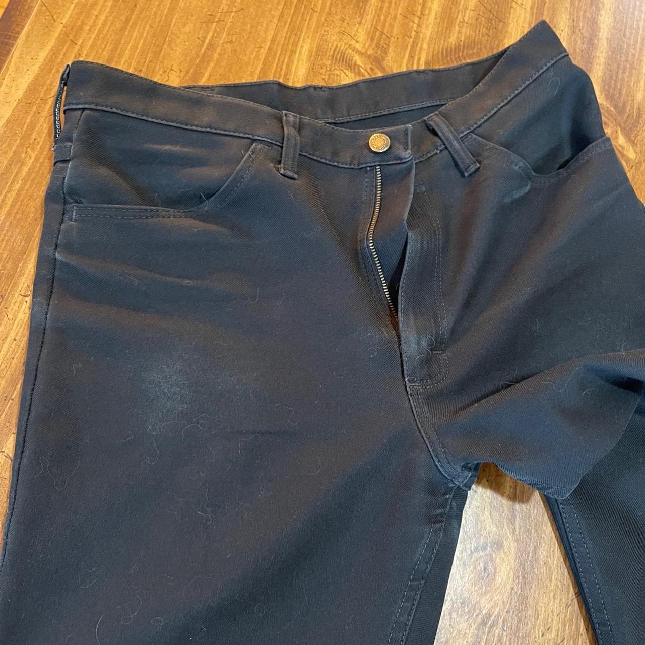 Wrangler ranch pants, slim through the leg and a... | Depop