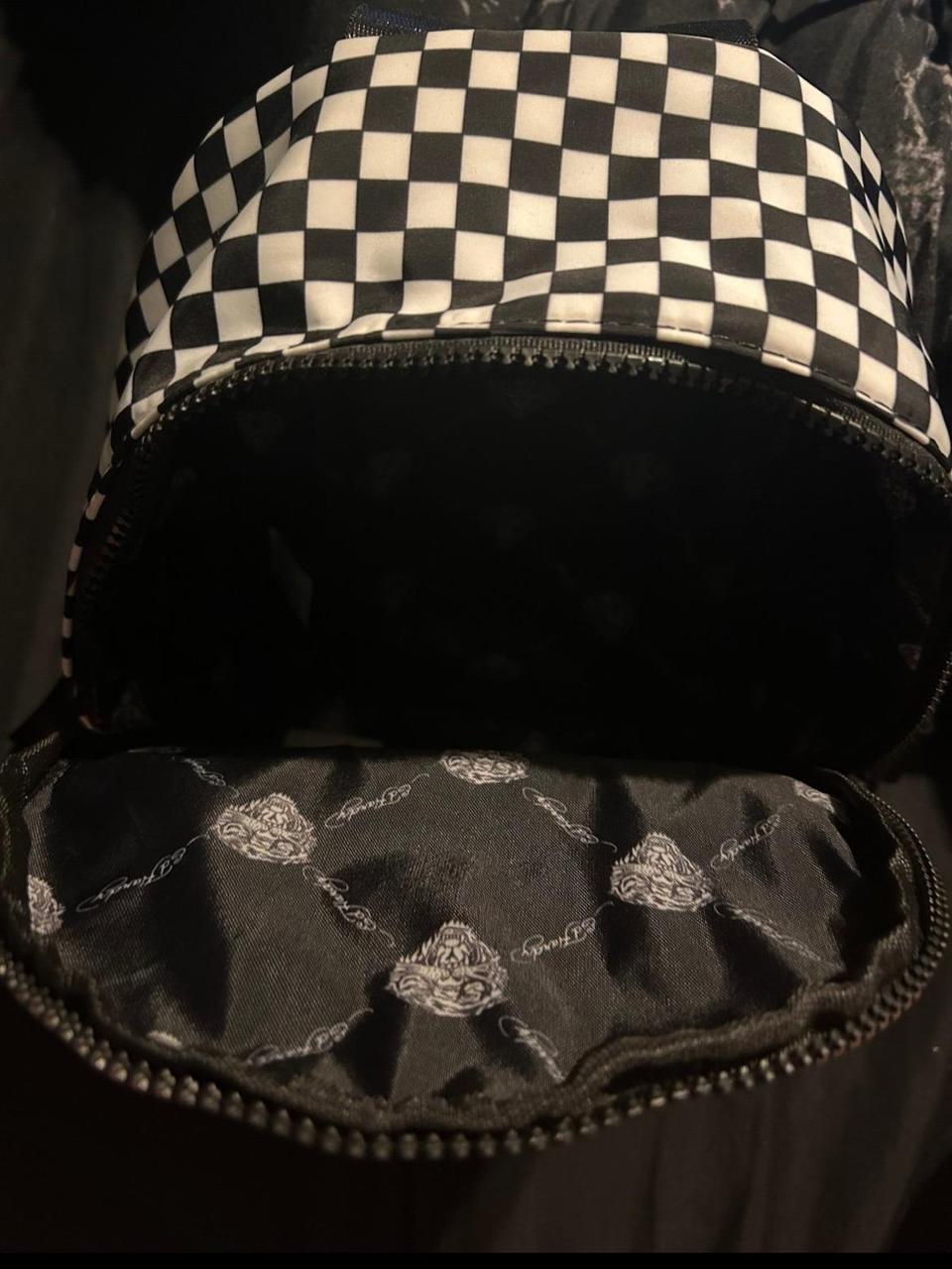 Vintage ed hardy back pack #emo #grunge #y2k... - Depop