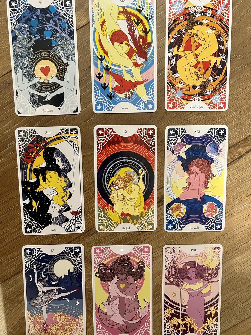 Star Spinner Tarot by Trungles - Depop