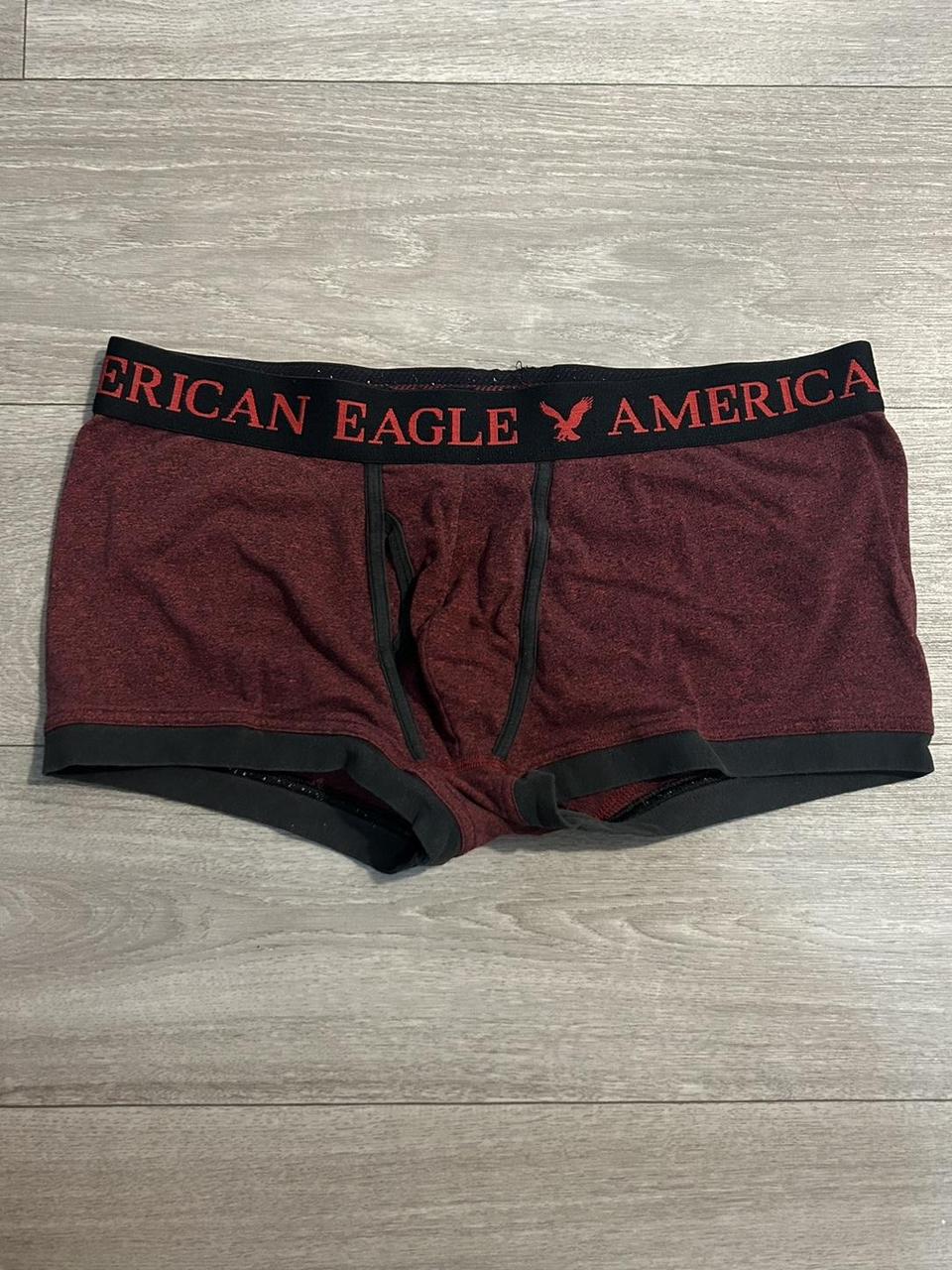 American Eagle Red Boxer Briefs. - Depop