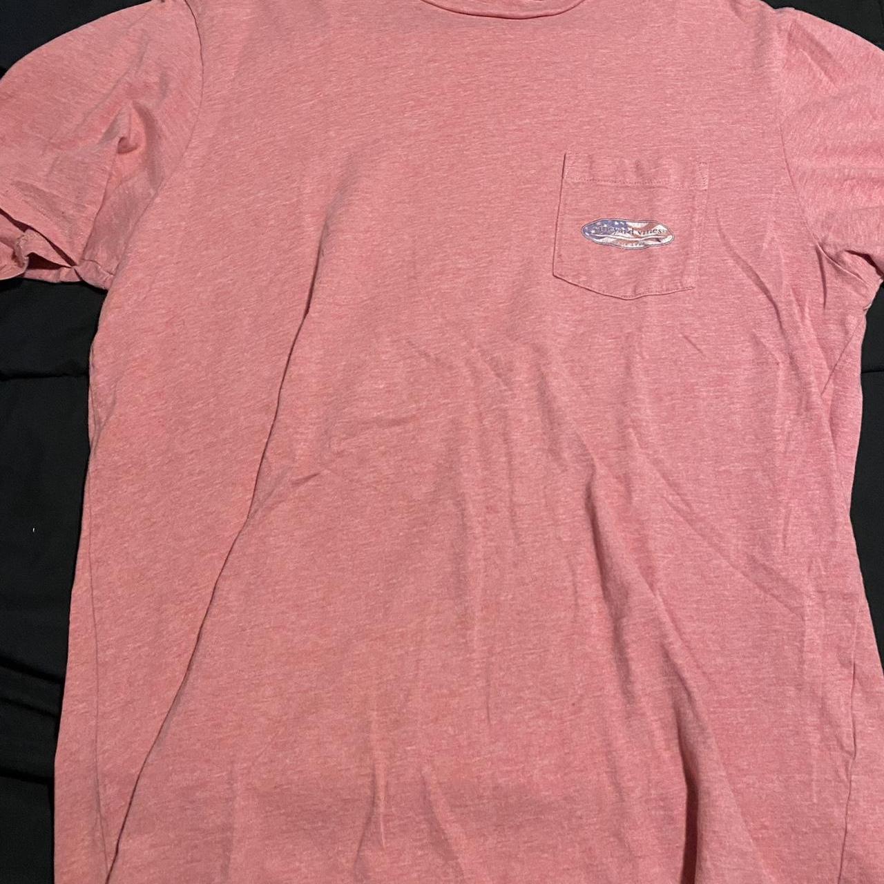 Men’s salmon vineyard vines shirt... | Depop