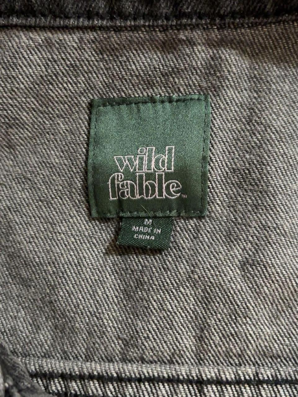 Wild Fable Oversized Jean Jacket, black Size M Looks... - Depop