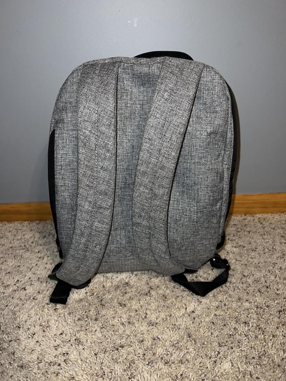 Lululemon gray backpack Like new condition... - Depop