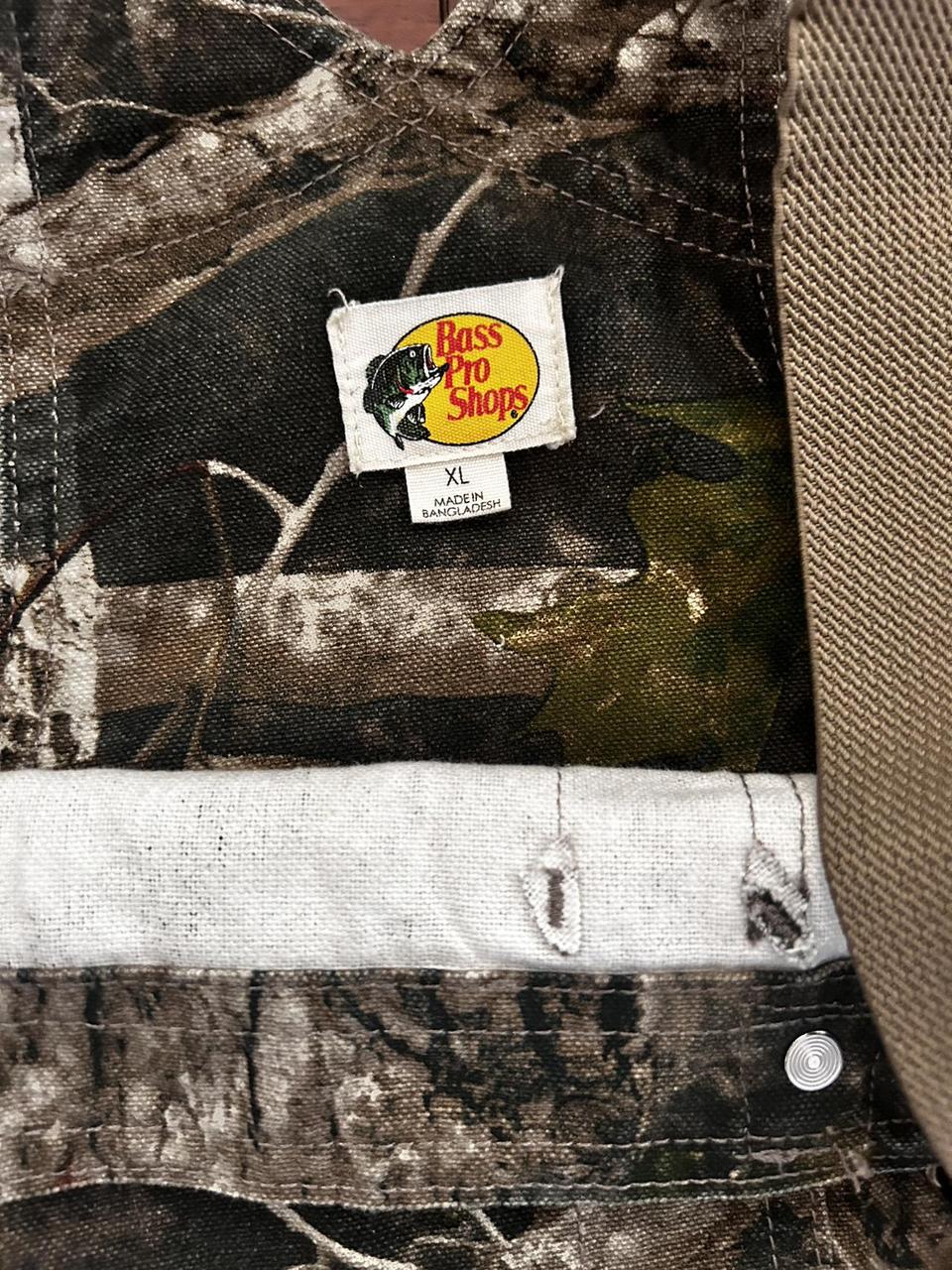 kids XL bass pro shops overalls - fits like mens... - Depop