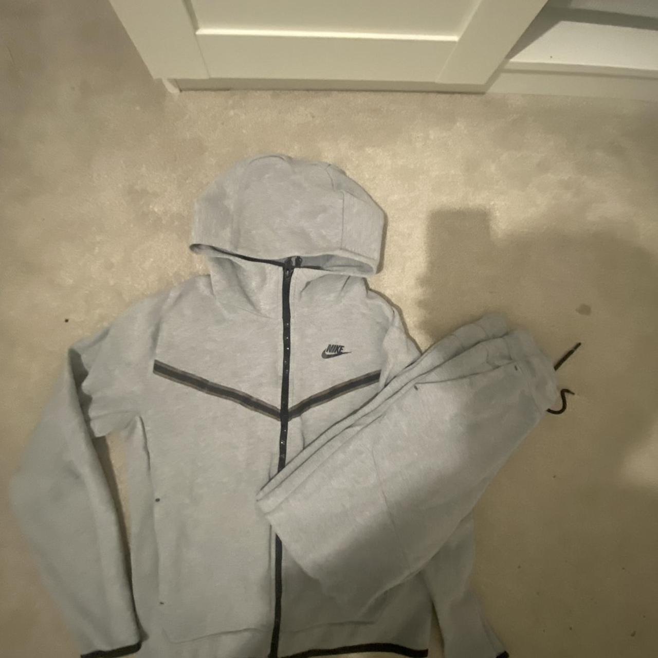 Nike Tech Fleece Grey Colourway Full Tracksuit in... - Depop