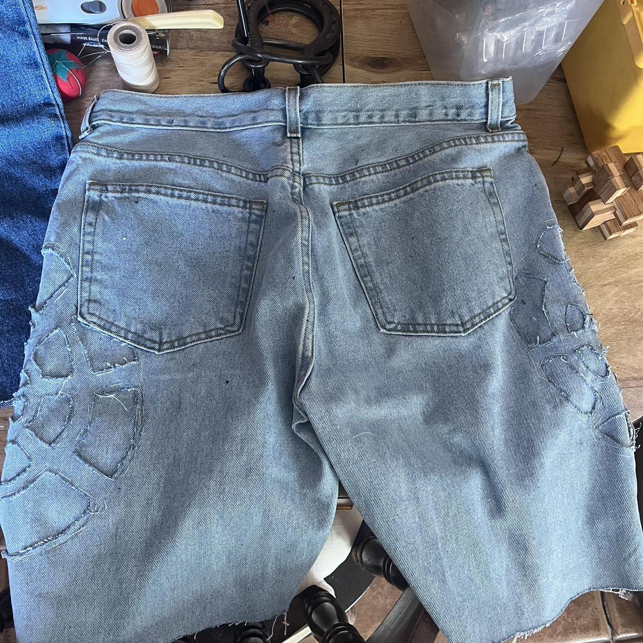 custom spider jorts - Depop