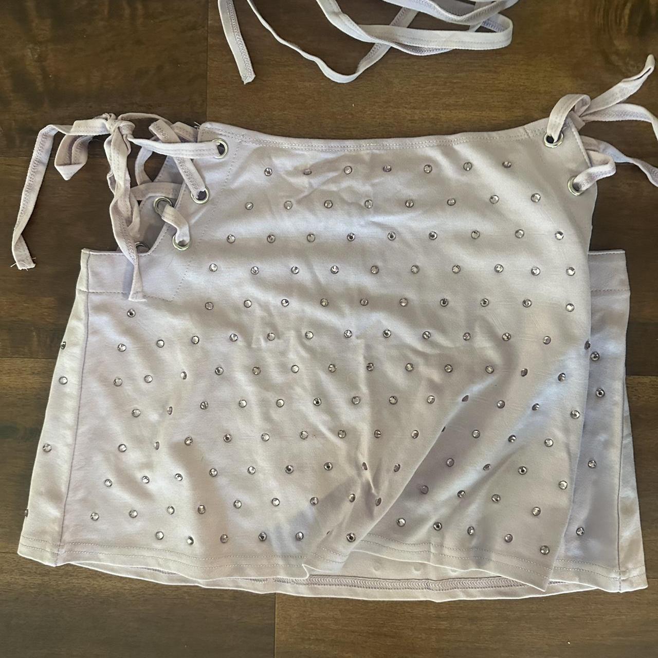 Dolls kill rhinestone set 💜 Brand new w tags 🏷️ Size... | Depop