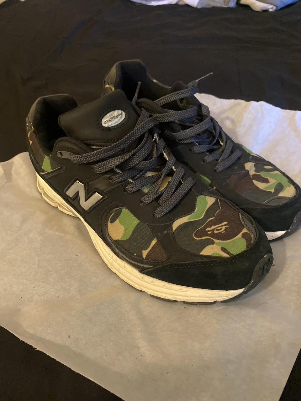 New balence x bathing ape 2002rs “together strong... - Depop