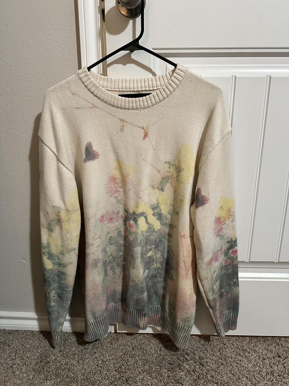 Large slim fitting sweater. Pacsun brand.... - Depop