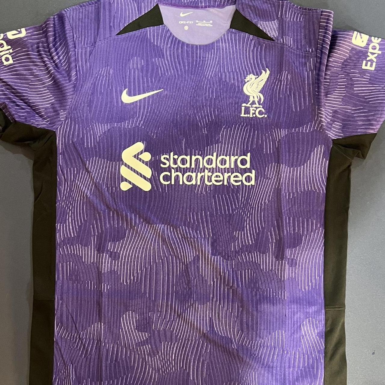 Purple Liverpool jersey - Depop