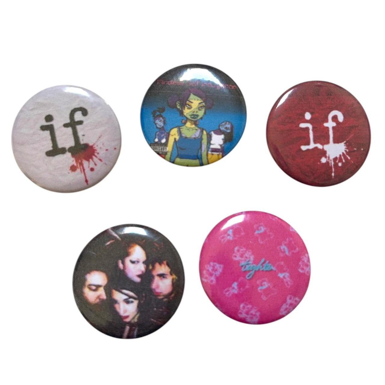 Mindless Self Indulgence 5 pin set! size 32mm. for... | Depop