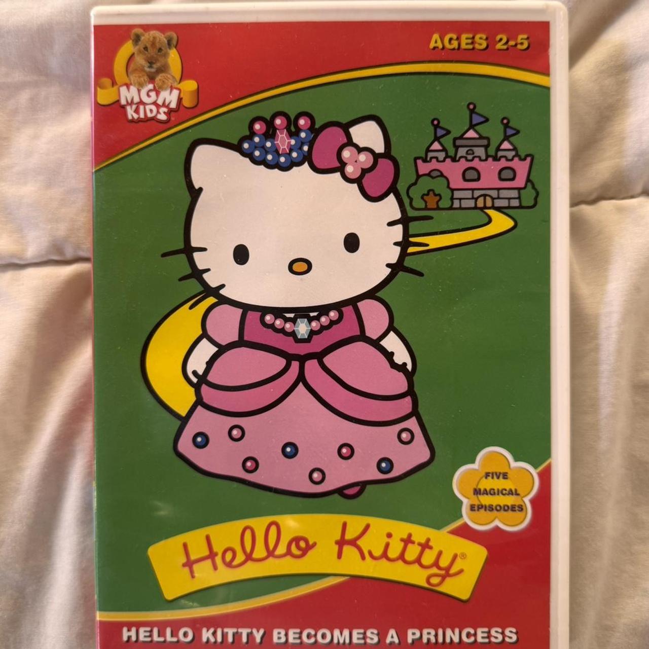 HELLO KITTY DVD: HELLO KITTY BECOMES A PRINCESS | Depop