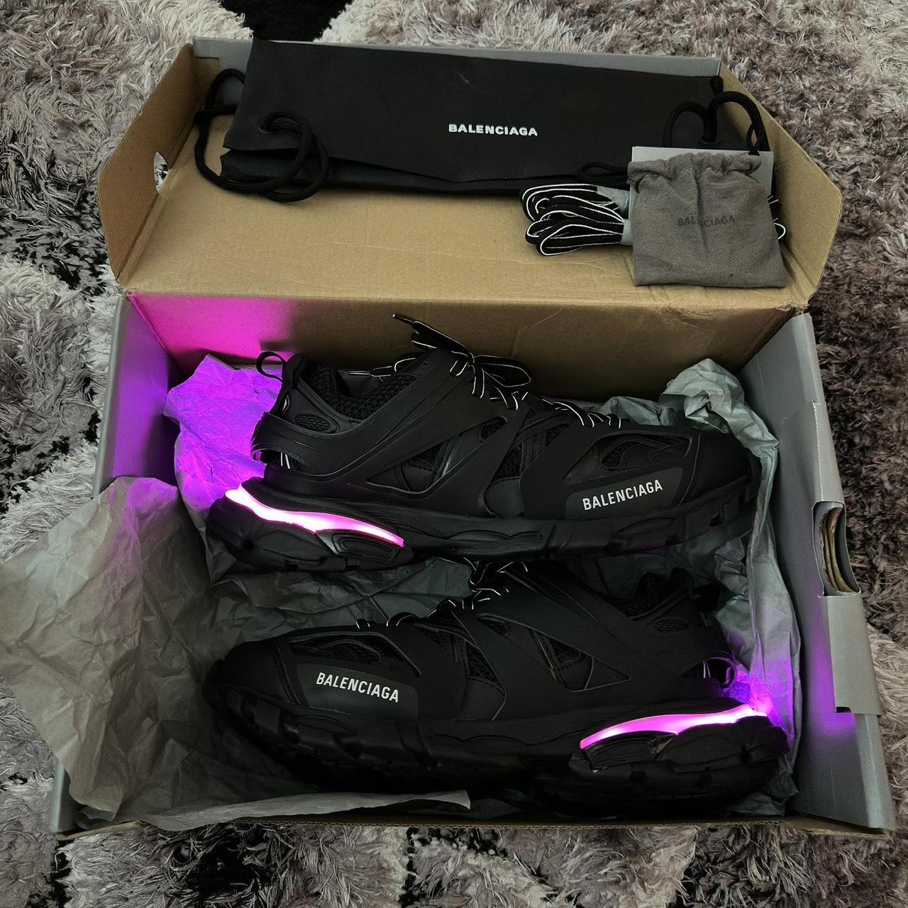 [AUTHENTIC WITH RECEIPT] Balenciaga LED Track All... | Depop