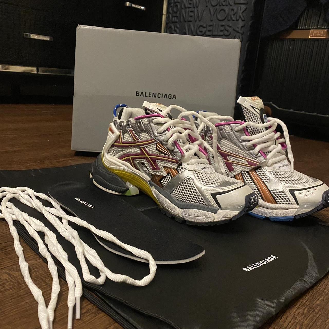 Balenciaga track runner 7.0 multicolor women US SIZE... - Depop