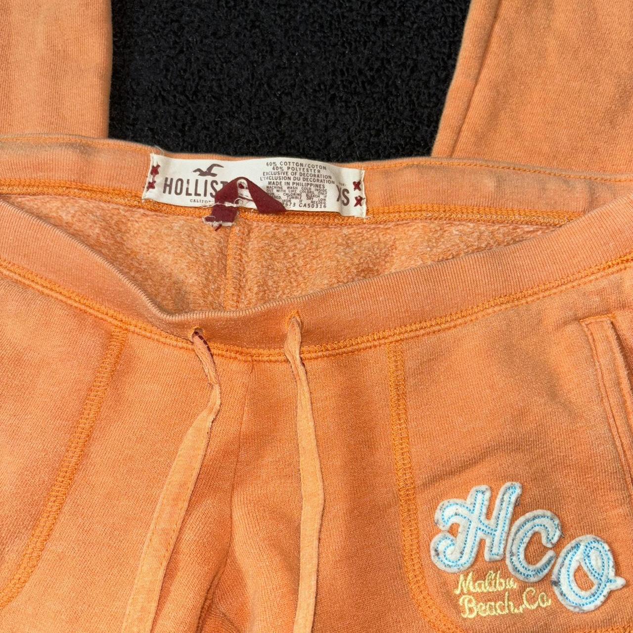 Vintage Orange Hollister Co. low rise... | Depop