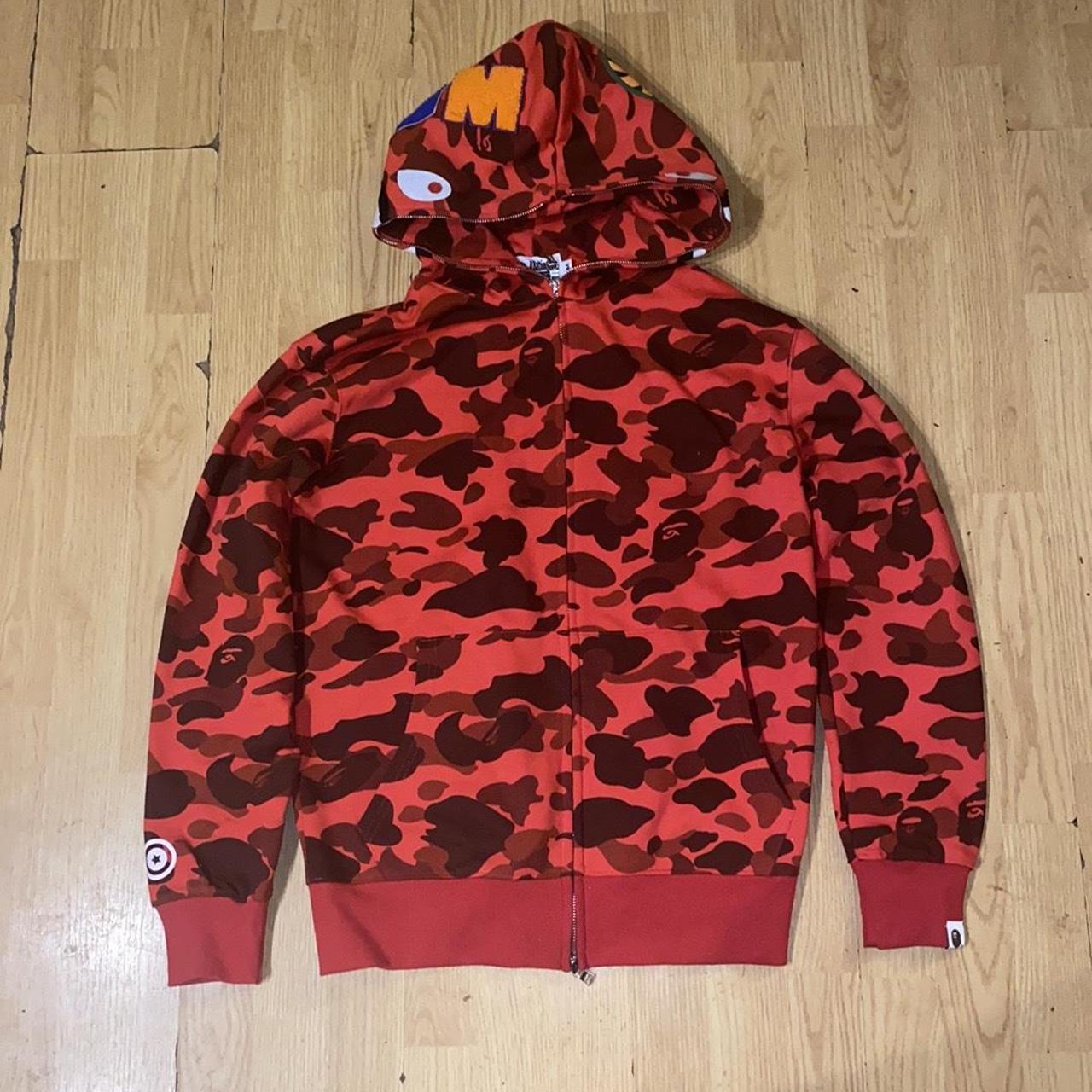 Red Bape jacket | Depop