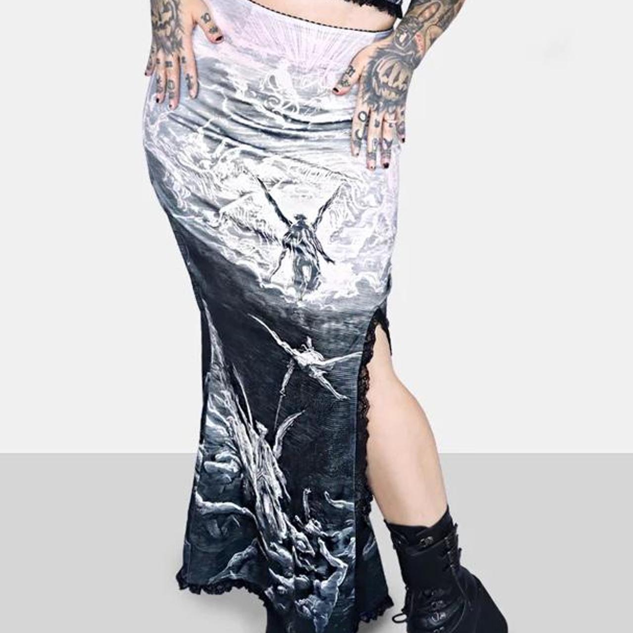 Forest Ink Gustave Doré Judgement Day Lace Trim Leg... | Depop