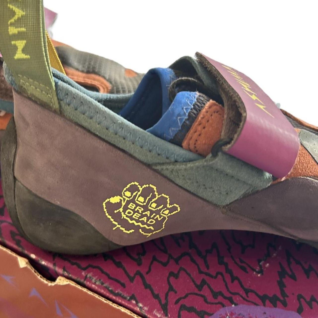 Brain Dead Zenist x Evolv Ashima Climbing Shoes | Depop Brain Dead Zenist x Evolv Ashima Climbing Shoes | Depop