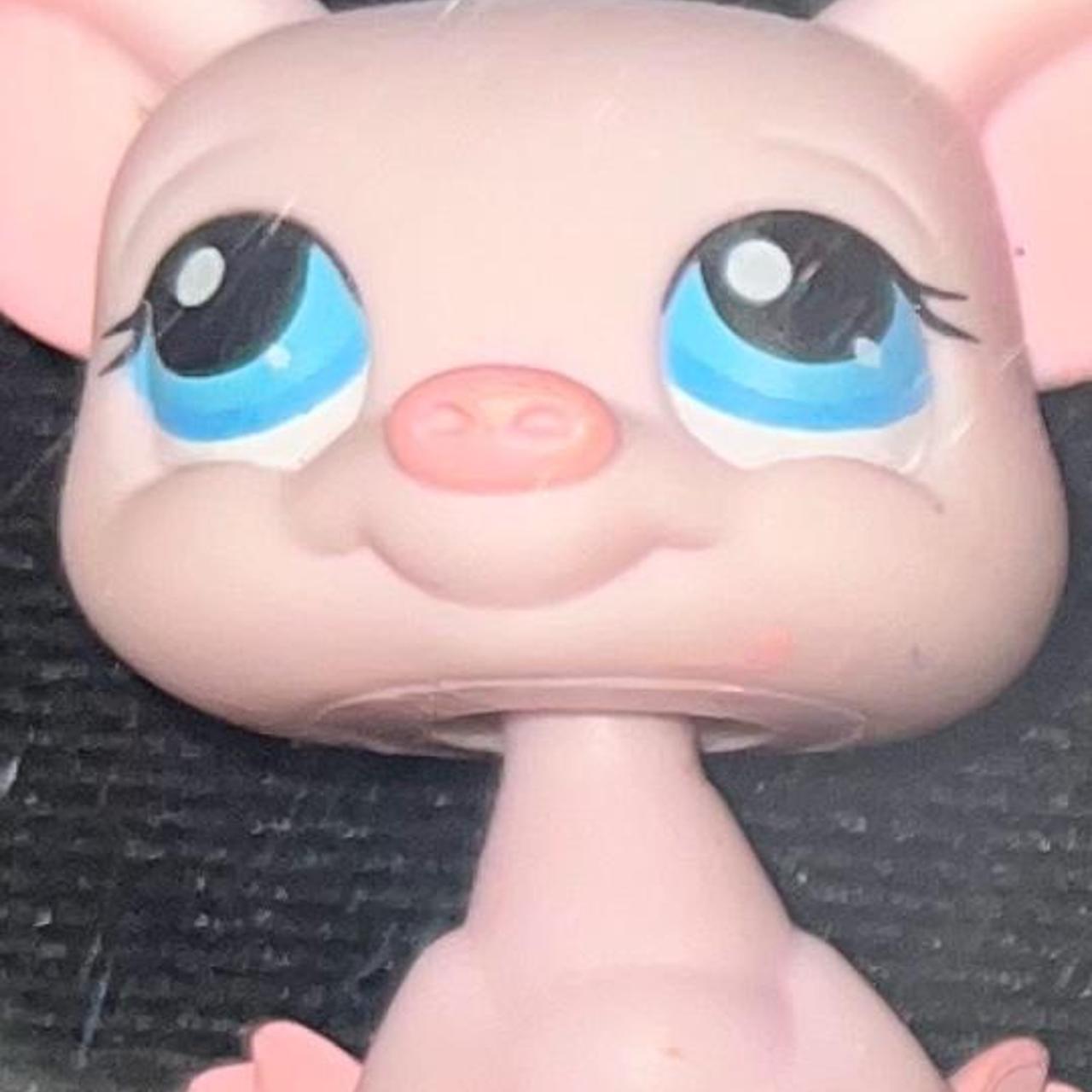 Pink Littlest Pet Shop pig figurine #LPS #PigFigure | Depop