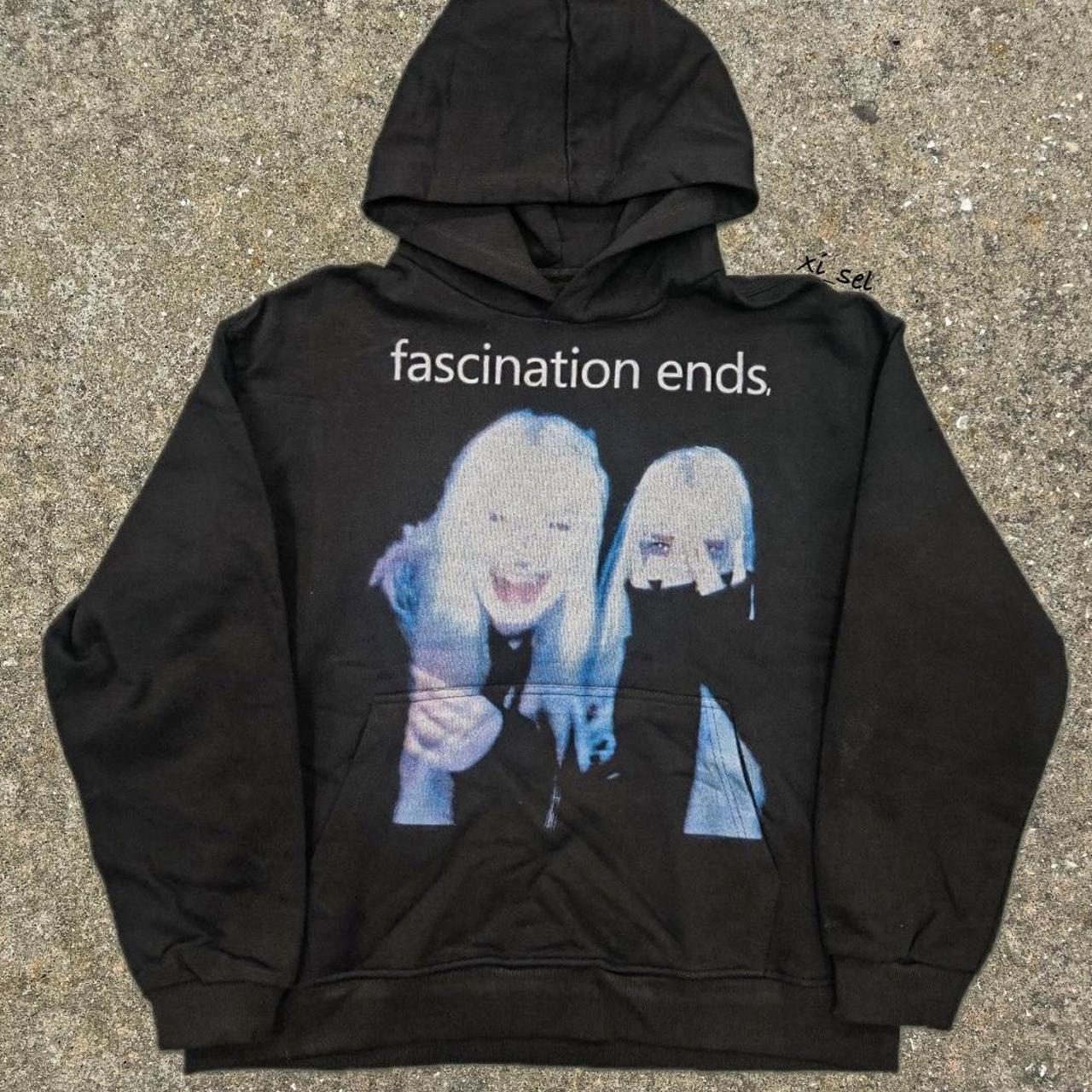 “fascination ends” hoodie -size mediu -new -1-3... | Depop