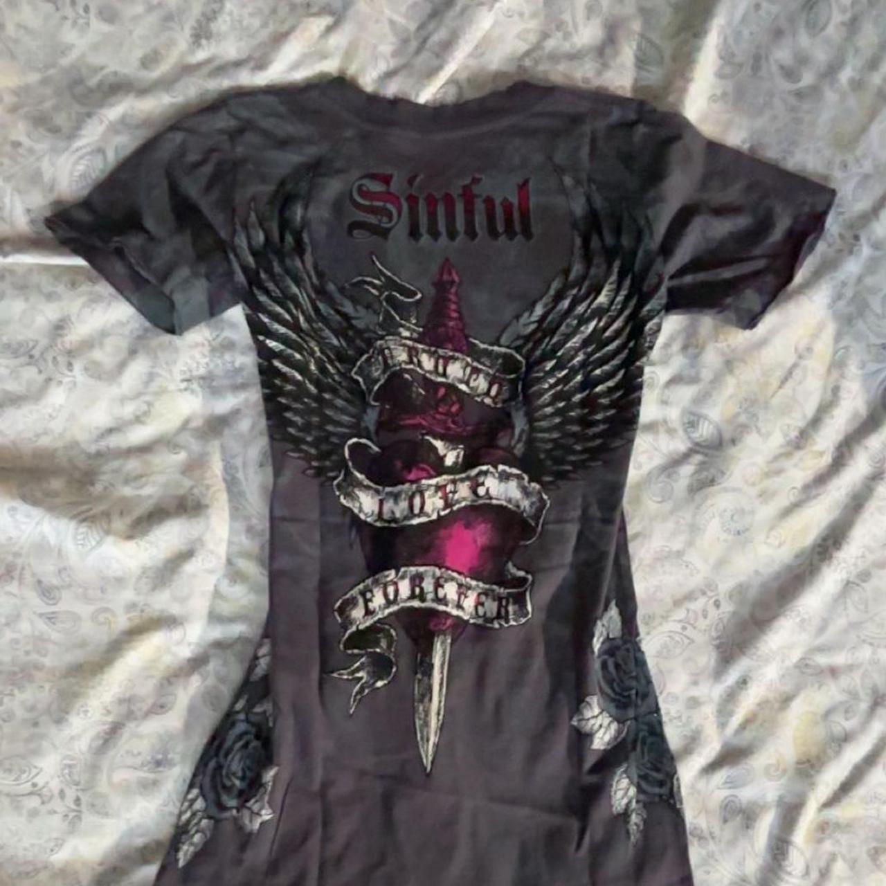 ONLY TWO LEFT super adorable sinful affliction... | Depop