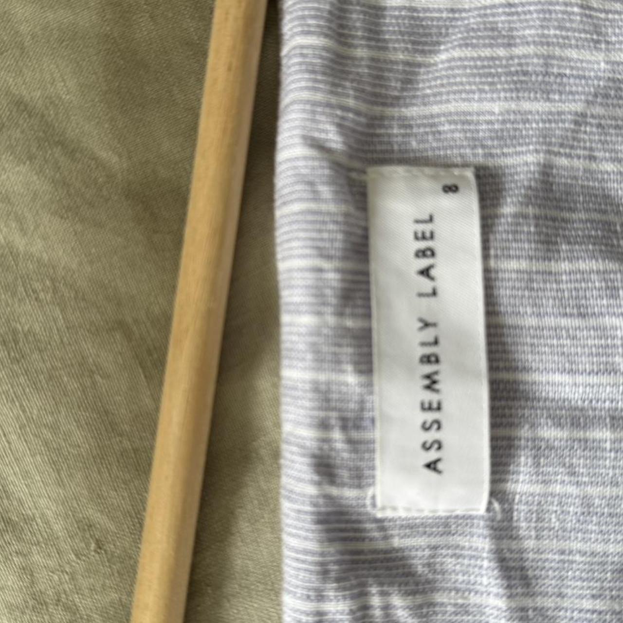 Assembly label linen dress Size 8 Worn twice 100%... | Depop